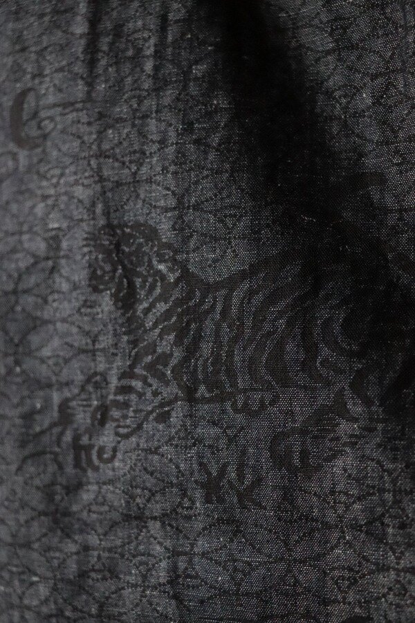 “Tiger ＆ Cresent moon” Pleats Jacket / Deep Indigo - BSSJ-25402 ...