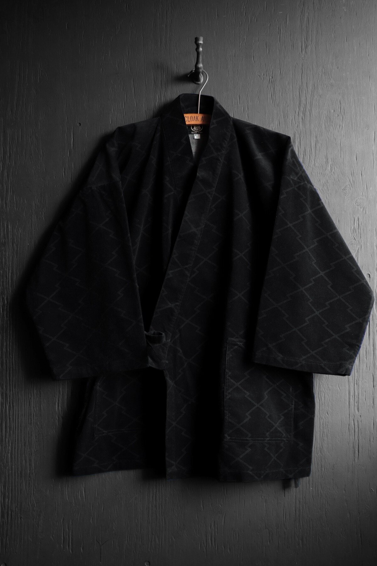 11W Corduroy “IKAZUCHI” Samue Shirt / Brilliant Black - BSFL-22105 ...