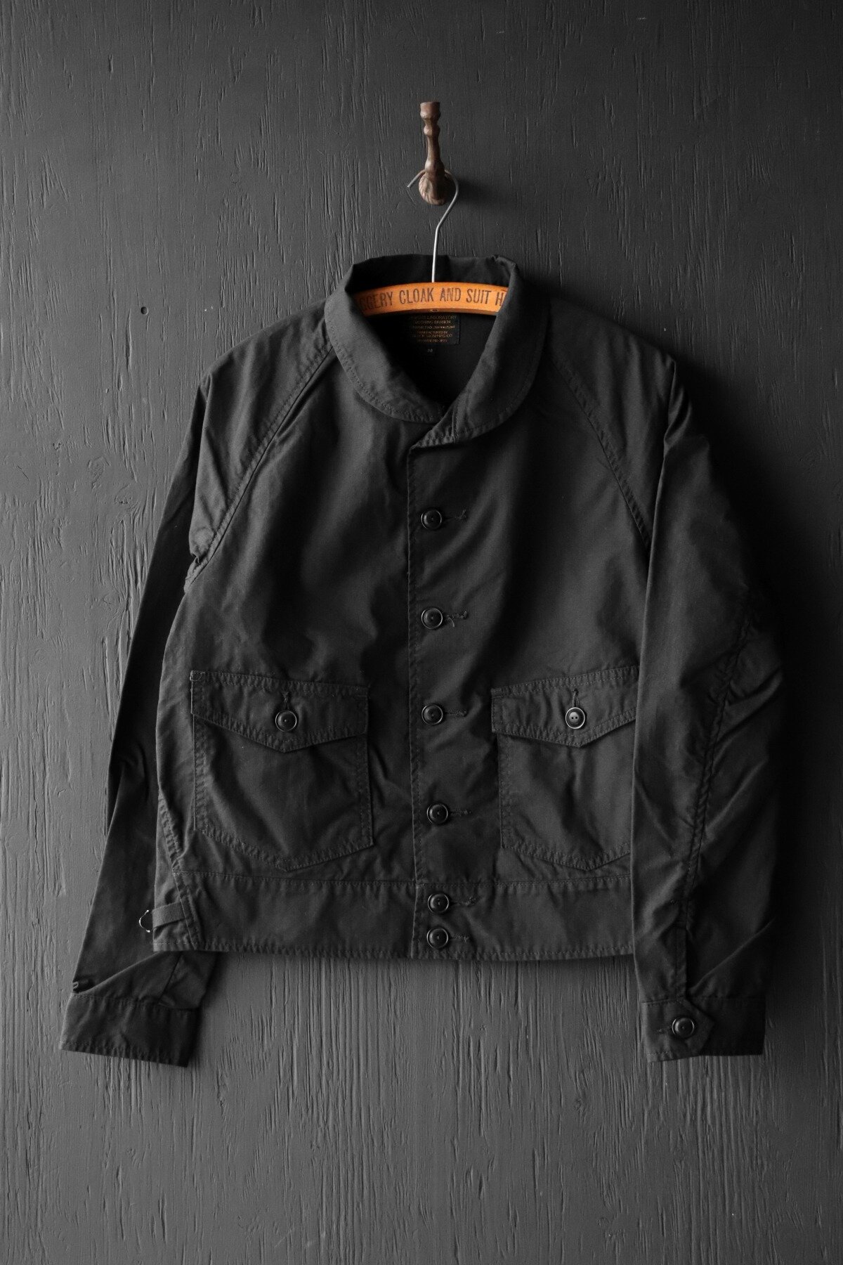 Military Ripstop Civilian Cossack Jacket / Surprise Black - BSSJ-26404 ...